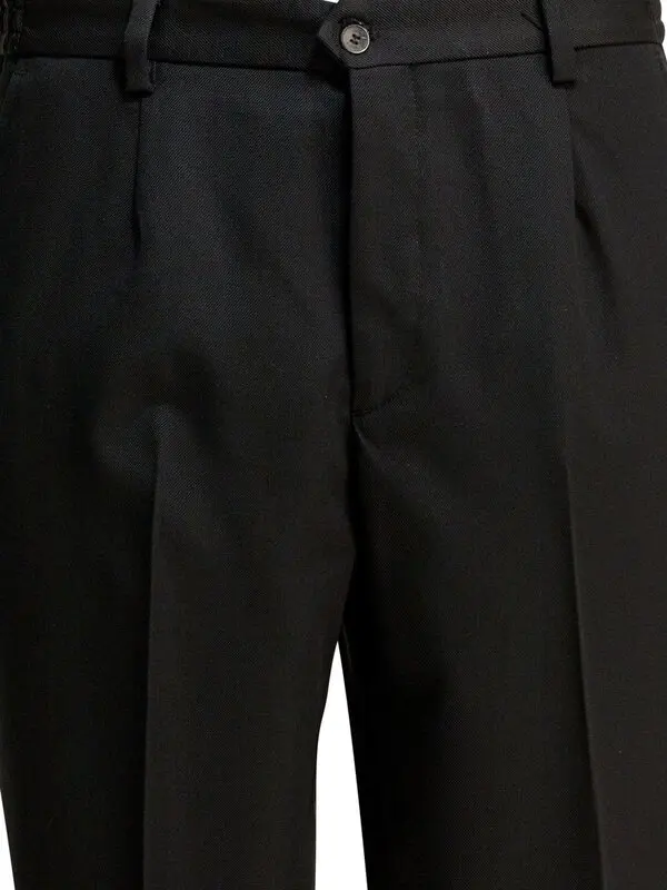 BRIGLIA 1949 Tailored Trousers - Black
