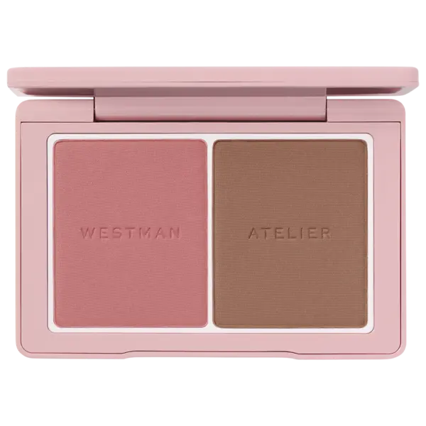 WESTMAN ATELIER Baby Cheeks + Face Trace Sculpting Powder Duo - Petal & Biscut