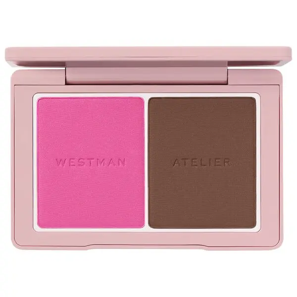 WESTMAN ATELIER Baby Cheeks + Face Trace Sculpting Powder Duo - Poppet & Ganache