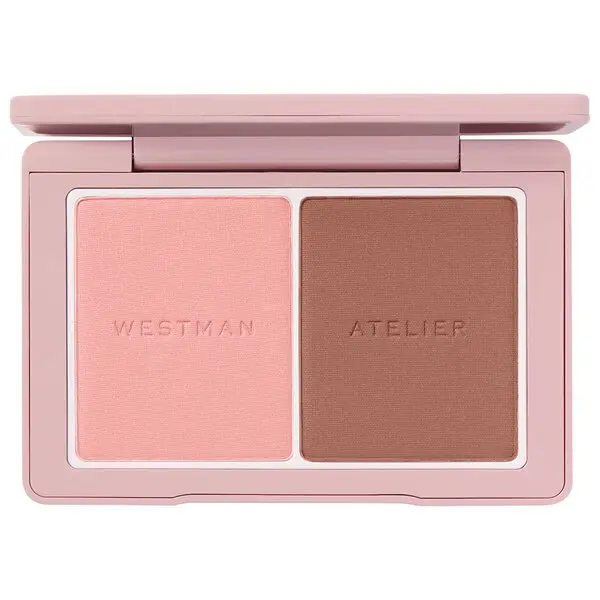 WESTMAN ATELIER Baby Cheeks Powder Blush Duo - Mimi & Coquette