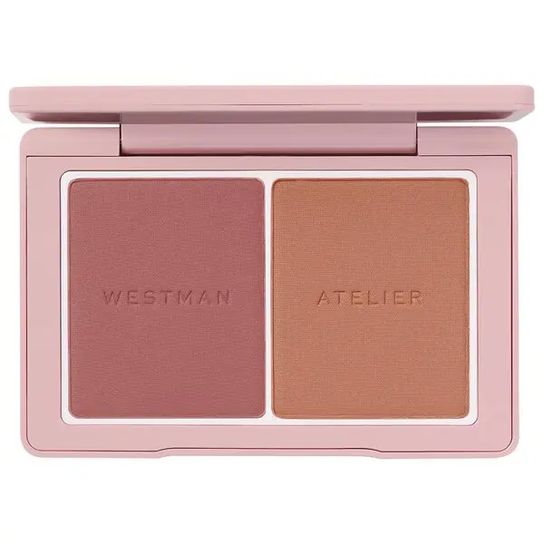 WESTMAN ATELIER Baby Cheeks Powder Blush Duo - Sable & Suede