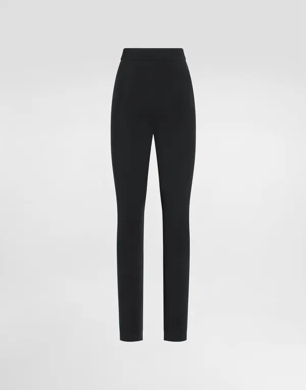 Dolce & Gabbana Milano Stitch Stretch Jersey Leggings
