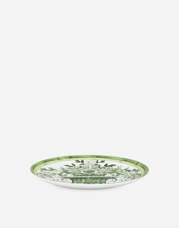 Dolce & Gabbana Set 2 Porcelain Dinner Plates - Multicolor