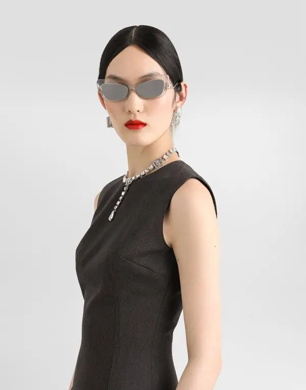 Dolce & Gabbana Wool Sheath Dress - Grey