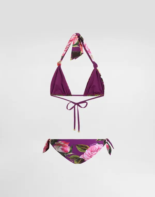 Dolce & Gabbana Rose- Triangle Bikini