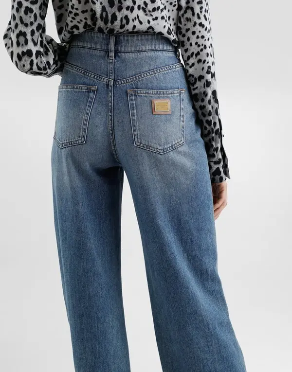 Dolce & Gabbana Denim Cigarette Jeans