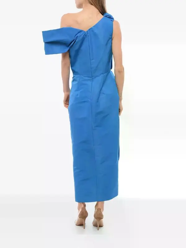 Alexander McQueen Draped Midi Dress