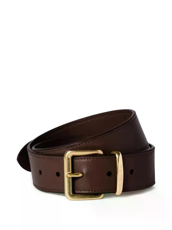 Miu Miu Leather Belt - Brown