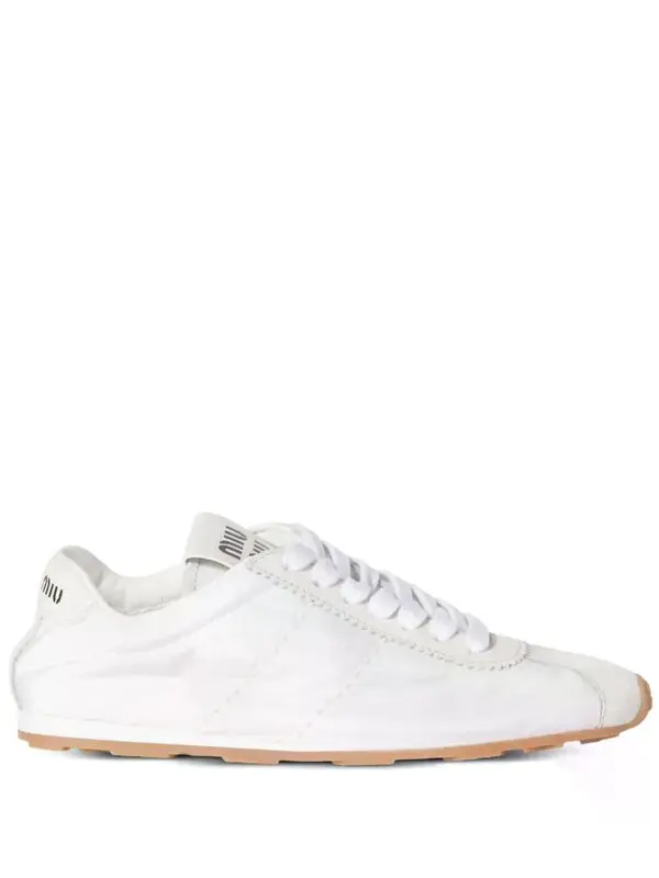 Miu Miu Plume Lace-up Sneakers