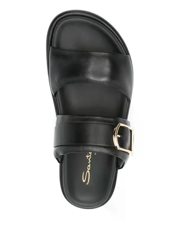 Santoni Leather Sandals