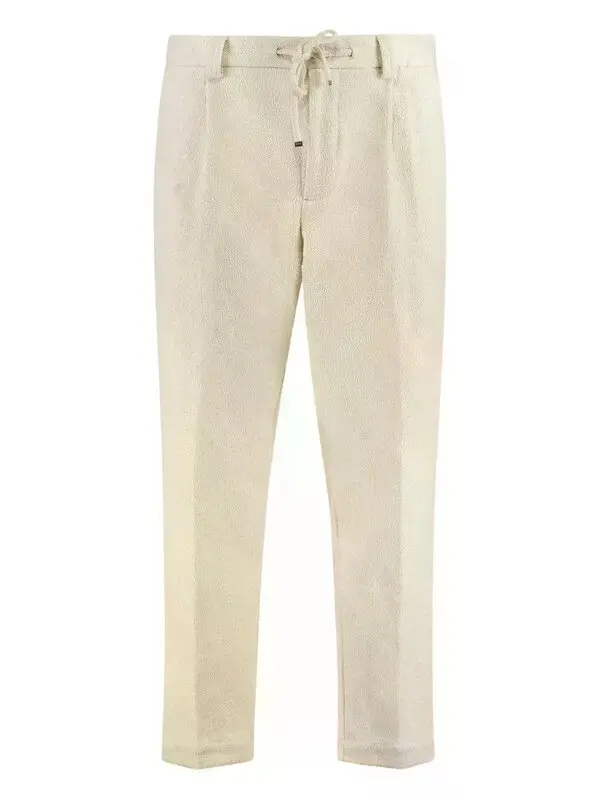 BOSS Textured Drawstring Trousers