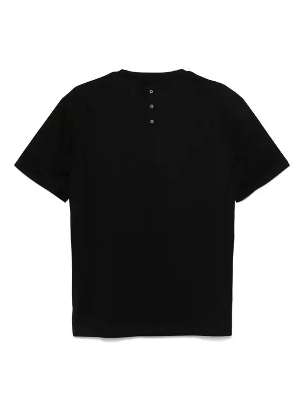 Premiata Contrasting-detail Side-slits T-shirt - Black