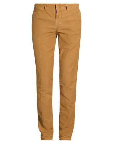 Incotex Cotton Elastane Pants - Camel