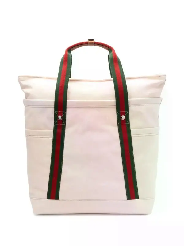 Gucci Large Printed Canvas Tote Bag