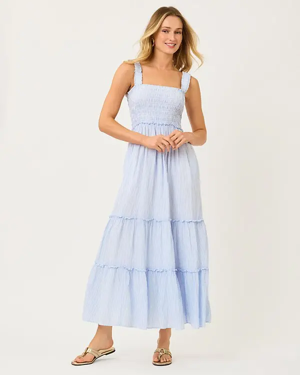 Lilly Pulitzer® Hadly Smocked Maxi Dress