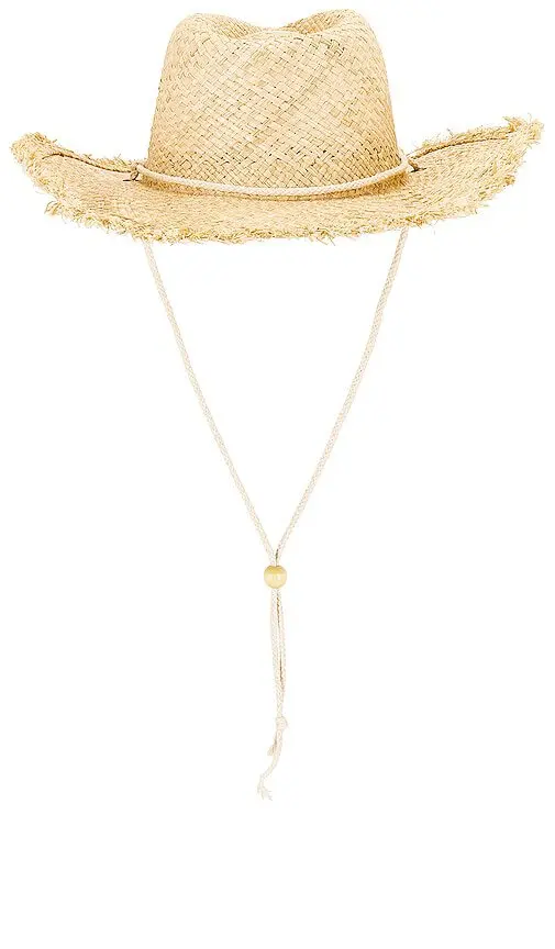 LOVERS AND FRIENDS Colleen Raffia Hat