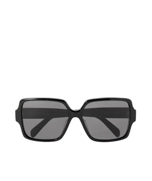 Celine Triomphe Oversized Square Sunglasses - Black