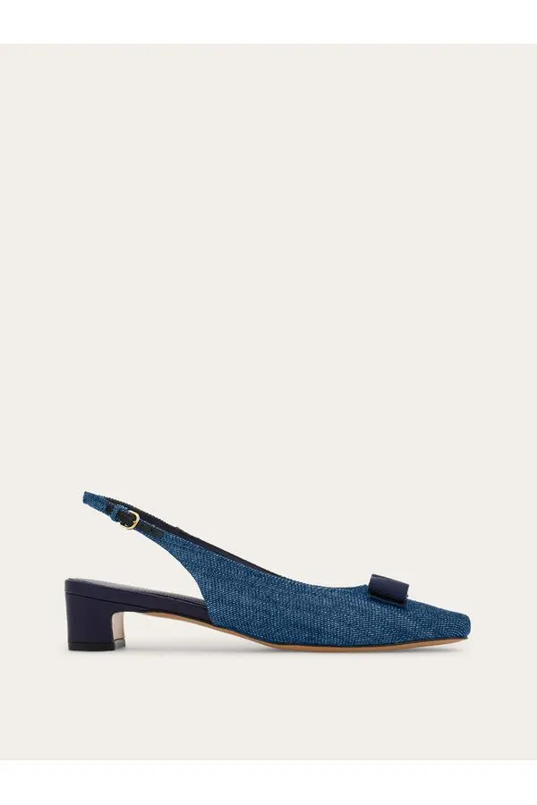 FERRAGAMO Iconic Bow Slingback