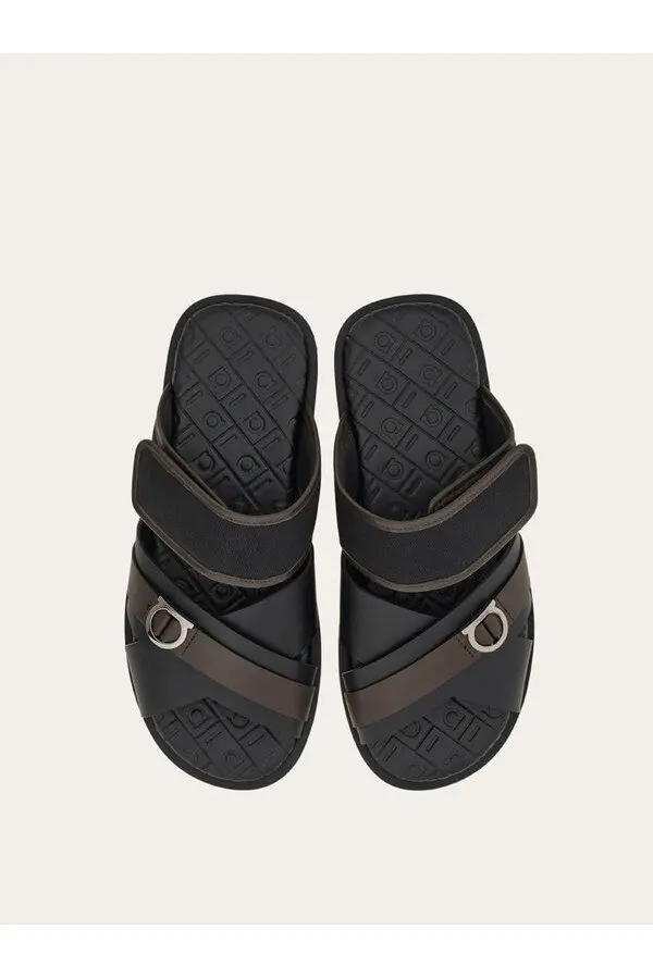 FERRAGAMO Gancini Ornament Sandal