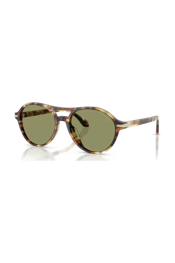 Giorgio Armani Round Frame Sunglasses - Green