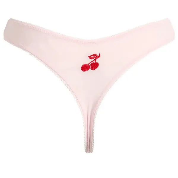 FRUITY BOOTY Commando Thong - Pink