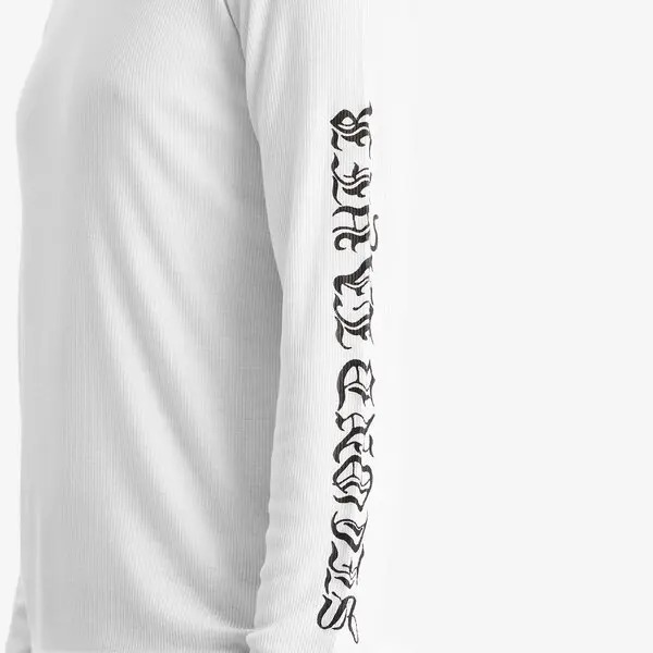 SECOND / LAYER Destroyed Skate Wave Long Sleeve T-shirt