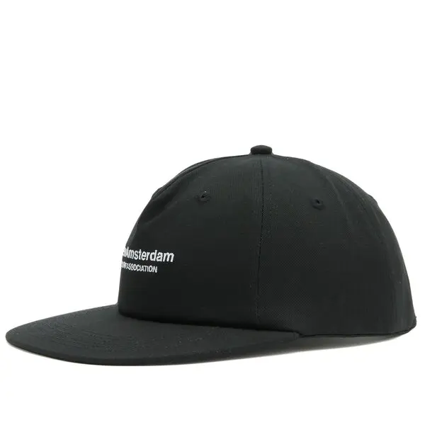 NEW AMSTERDAM SURF ASSOCIATION Name Cap - Black Denim