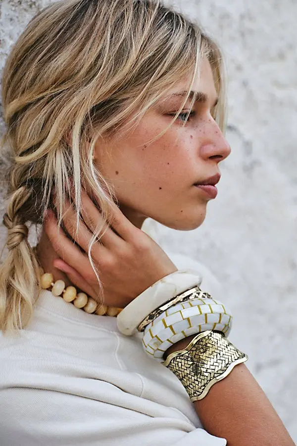 Free People Going To California Cuff - Gold