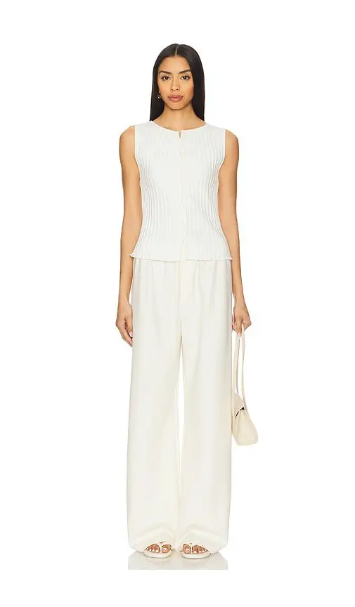 Free People Tilly Vest - Ivory