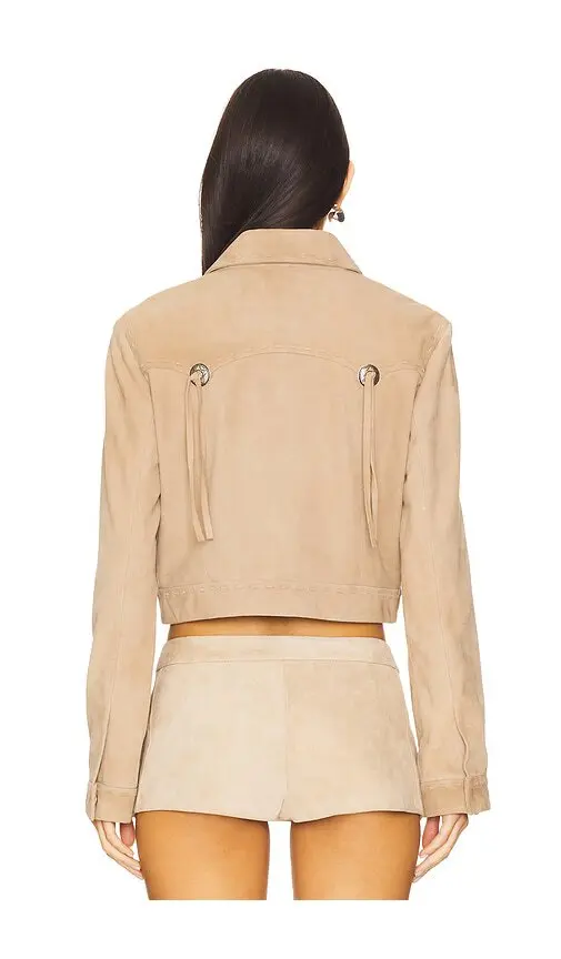 LAMARQUE X Luna Cropped Jacket