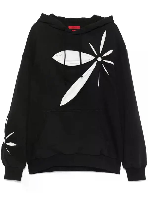 KUSIKOHC Graphic Print Hoodie