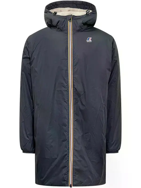 K-WAY Le Vrai 3.0 Eiffel Coat - Blue