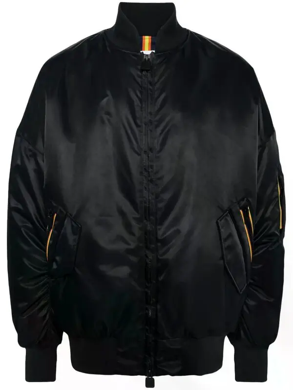 K-WAY Londony Satin-finish Bomber Jacket
