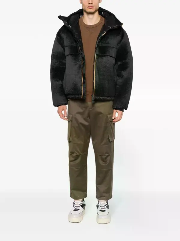 K-WAY Hooded Duck-down Puffer Jacket