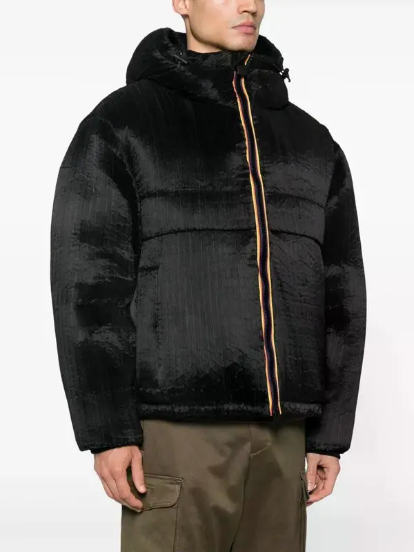 K-WAY Hooded Duck-down Puffer Jacket