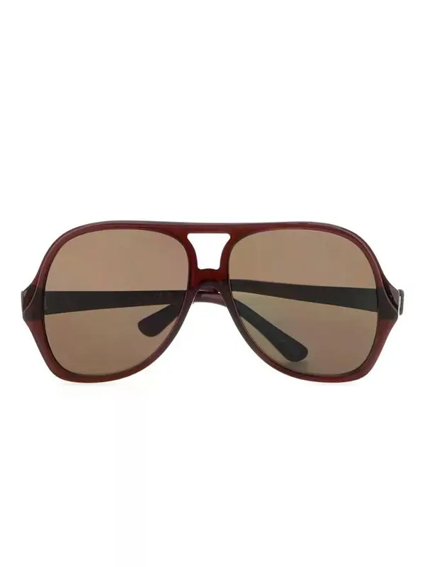 Chloé Salomé Oversized Sunglasses - Brown