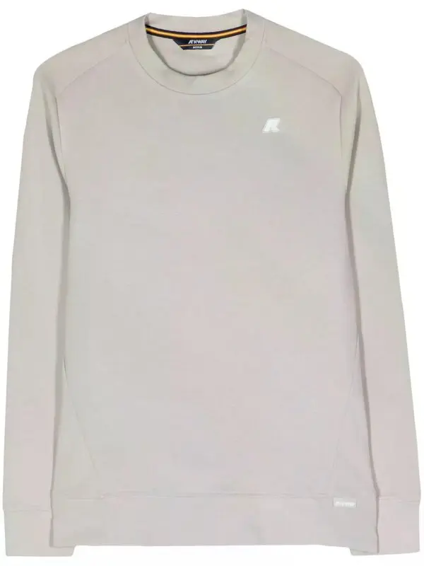 K-WAY Medine Crew-neck Sweatshirt - Neutrals