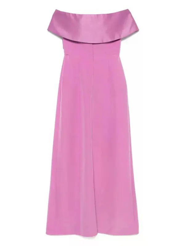 RHEA COSTA Off-shoulder Maxi Dress