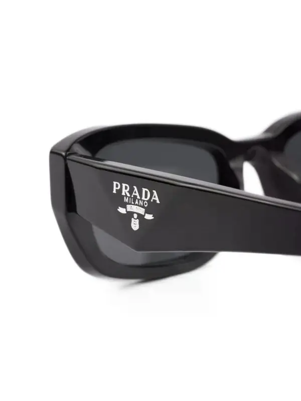 Prada Symbole Sunglasses - Black | Editorialist
