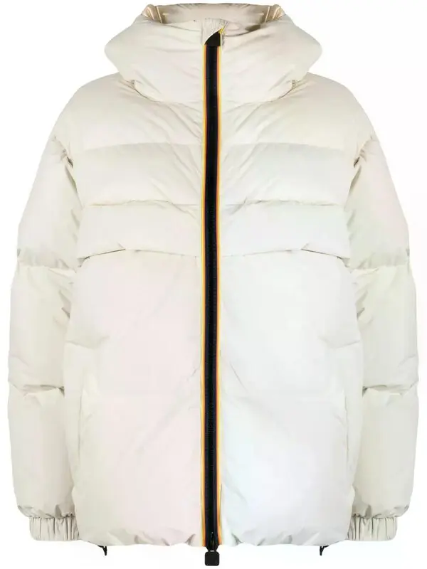 K-WAY Clauden 2.1 Padded Parka Coat - Neutrals