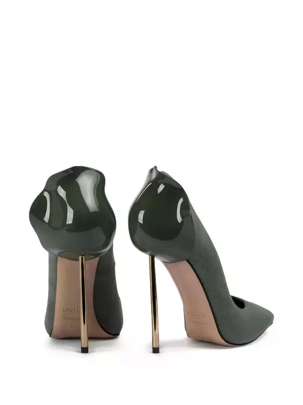LE SILLA Petalo Stiletto Pumps - Green