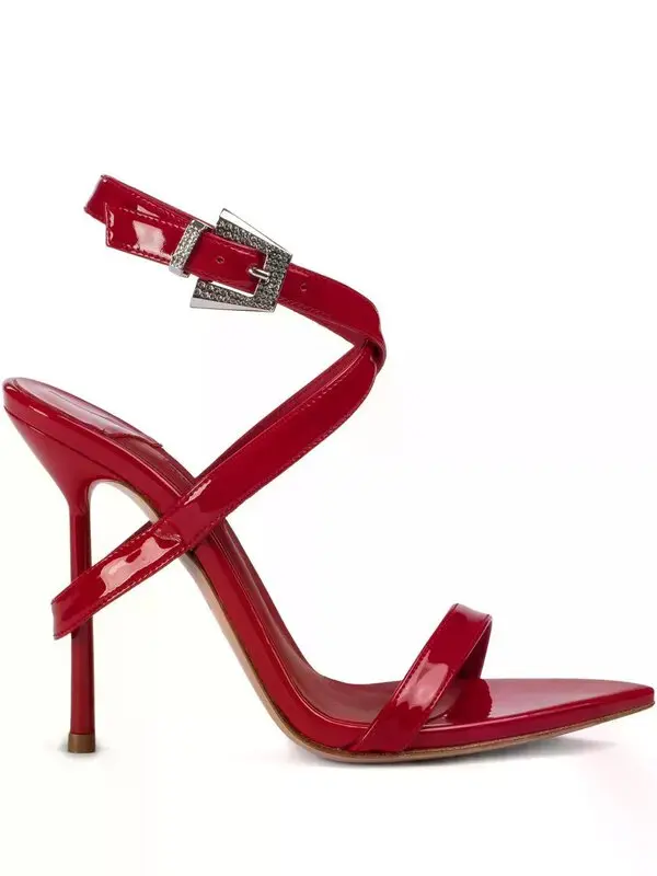 LE SILLA Tess Stiletto Sandals - Red