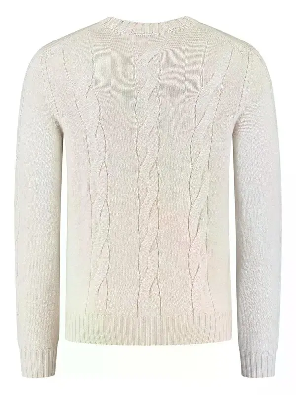 DORIANI CASHMERE Cable-knit Jumper