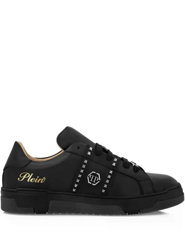 Philipp Plein Lace-up Leather Sneakers