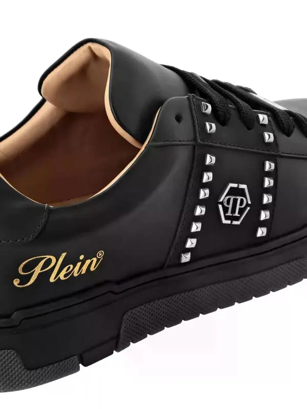 Philipp Plein Lace-up Leather Sneakers