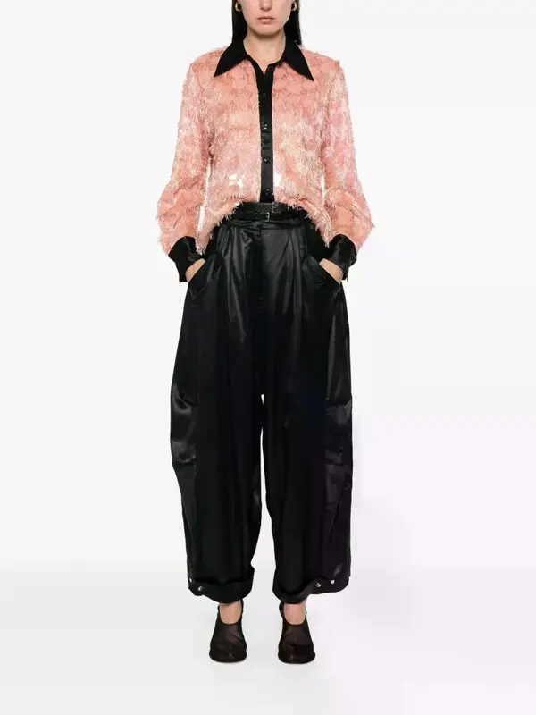 NICCOLO PASQUALETTI Montage Trousers - Black
