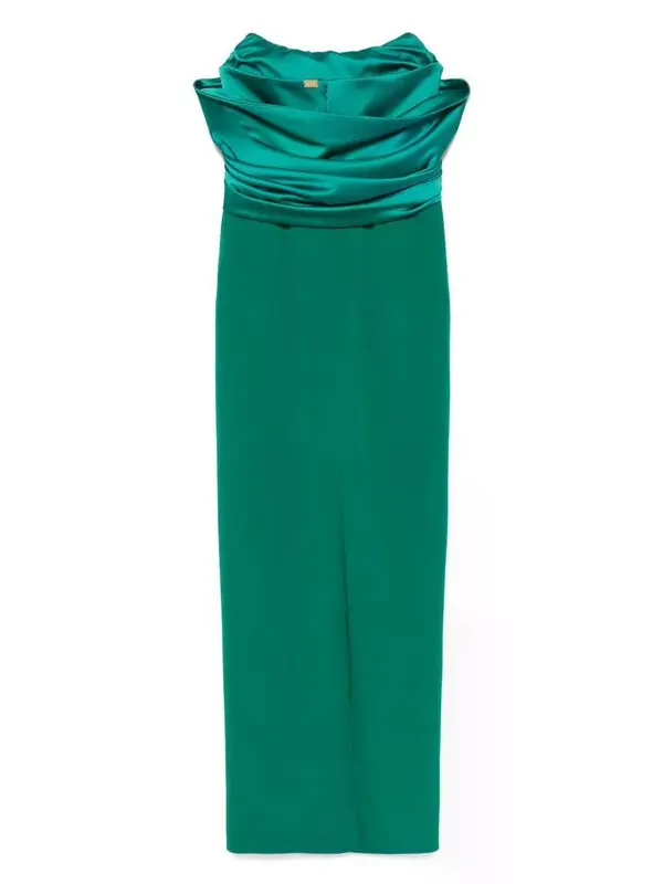 RHEA COSTA Latifa Maxi Dress - Green