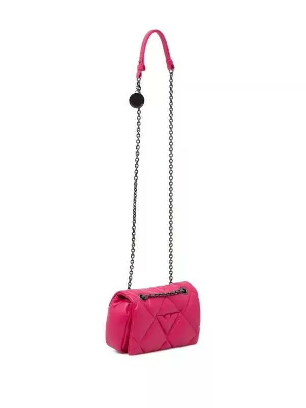 Emporio Armani Quilted Crossbody Bag - Pink