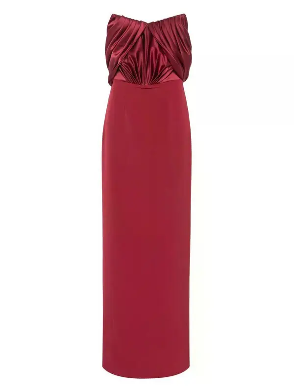 RHEA COSTA Latifa Maxi Dress - Red
