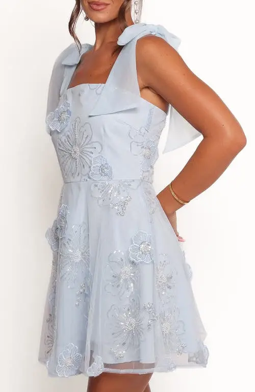 PETAL & PUP Evangeline Embellished Mini Dress